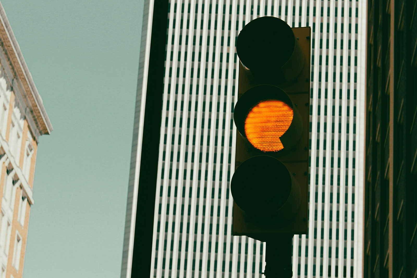 We know green means go and red means stop, but what does the yellow ...